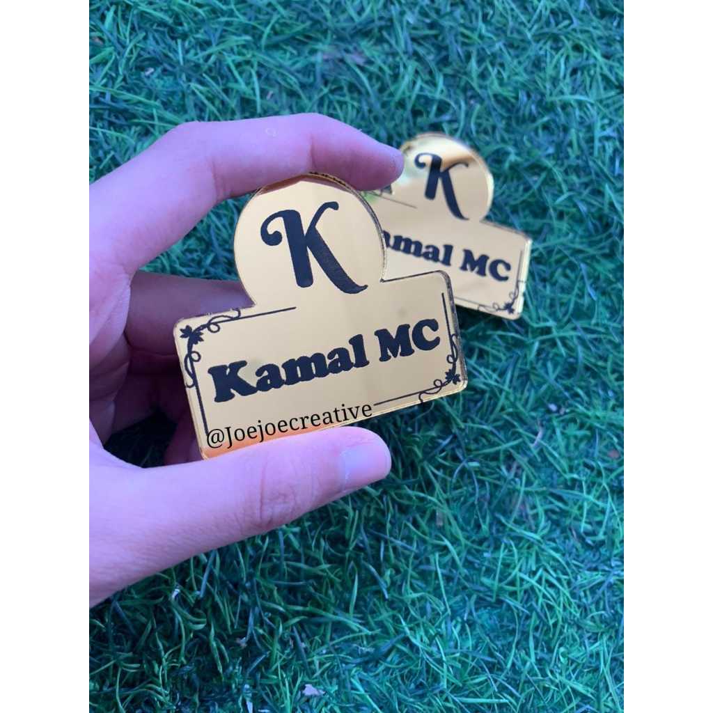Name Tag Chest Nameplate | Nametag according to request | Mc nameplate ...