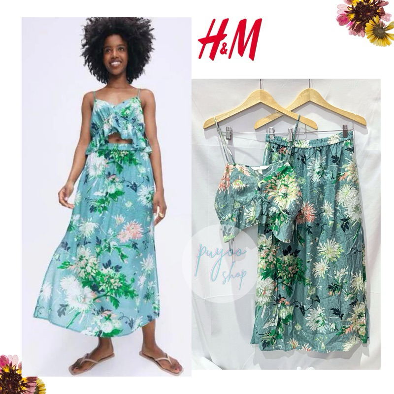 H*m Floral Cami Set (SOLD SEPARATELY) | Shopee Philippines