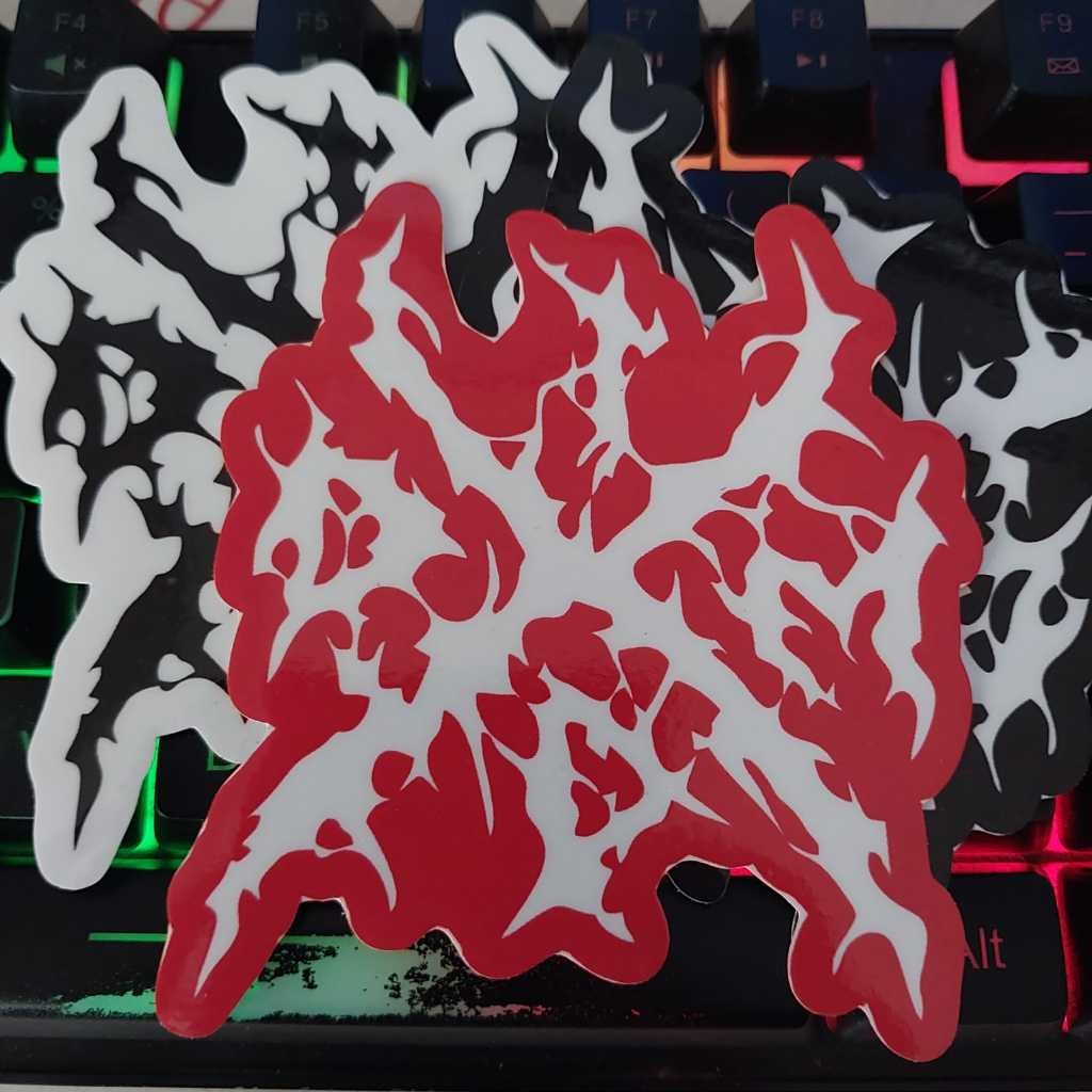 IDDM STICKER - INDONESIAN DEATH METAL LOGO | Shopee Philippines