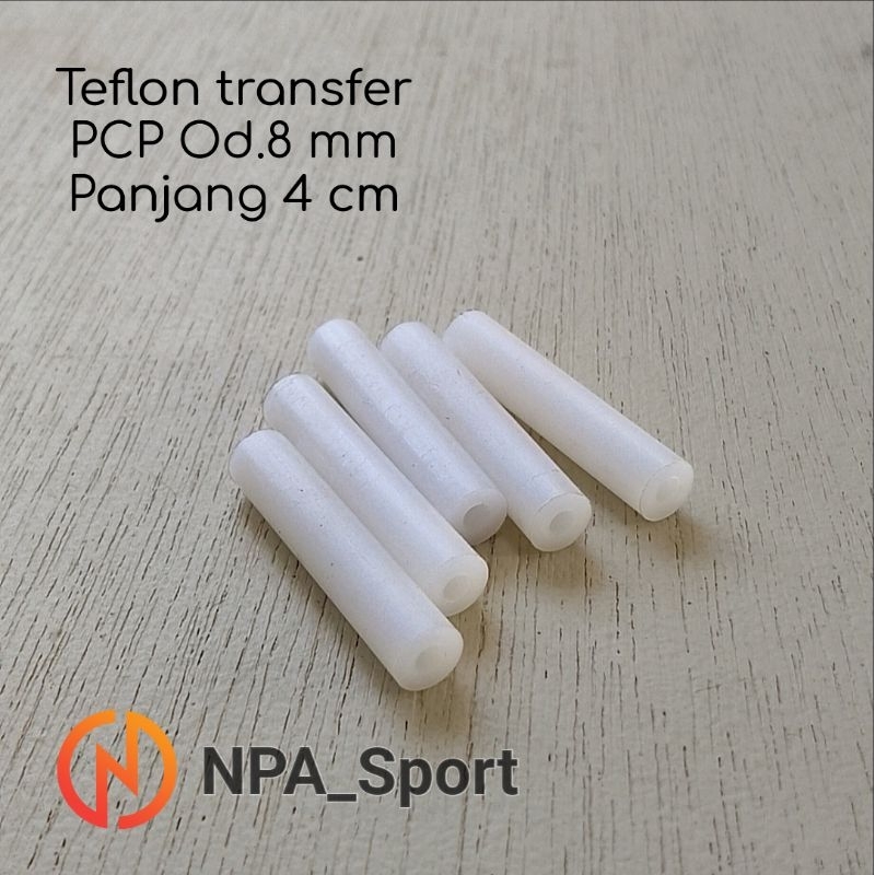 Teflon transfer PCP od.7mm/8mm (4 cm long) (contains 5 pcs) | Shopee ...