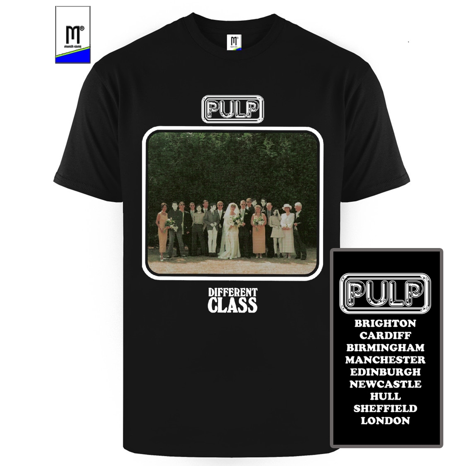 Music Band T-Shirt Built Up PULP UK TOUR | Shopee Philippines