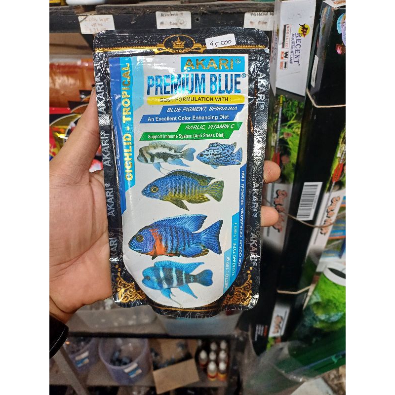 Akari Premium Blue Pellet 100g | Shopee Philippines