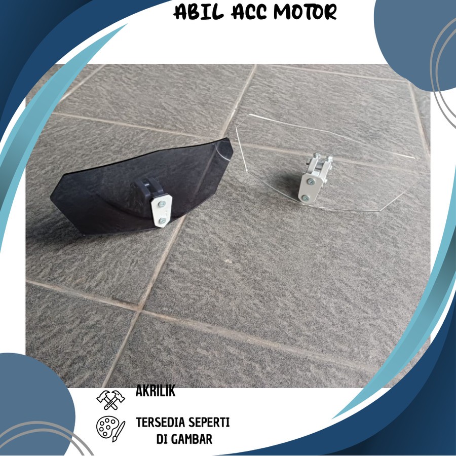 Visor Extensions Additional Windshield Visor CB150X Nmax Lexi | Shopee ...