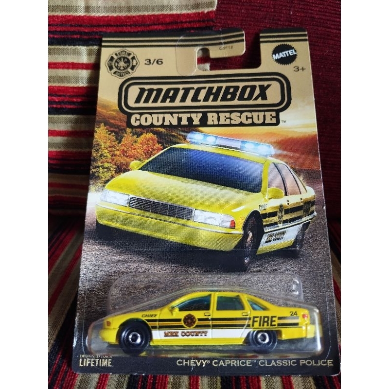 Matchbox Chevy CARICE Classic Police | Shopee Philippines