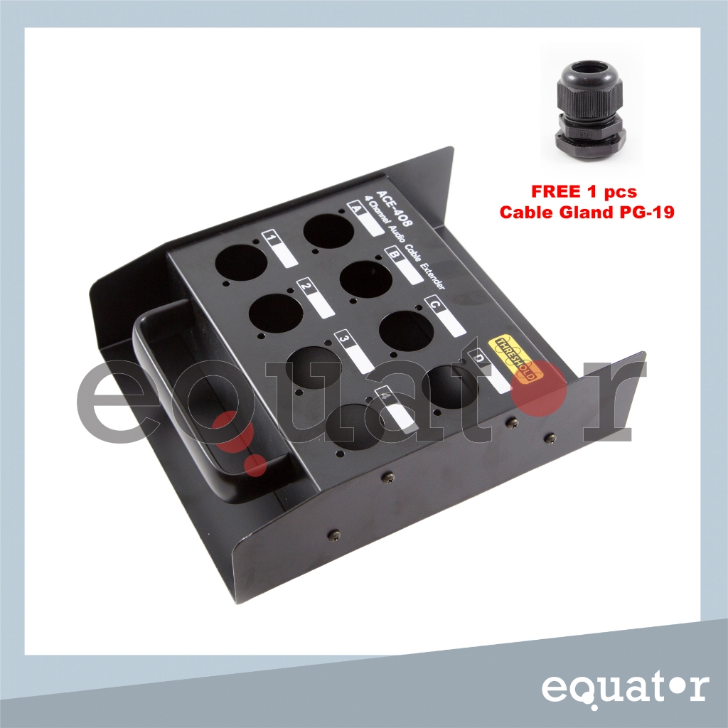 Box Cable Extender ACE - 408 Threshold / 8 Channel Snake Cable Box ...