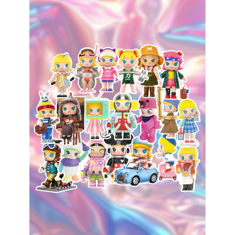 Molly Pop Mart Edition Sticker | Laptop Sticker | Helmet Sticker ...