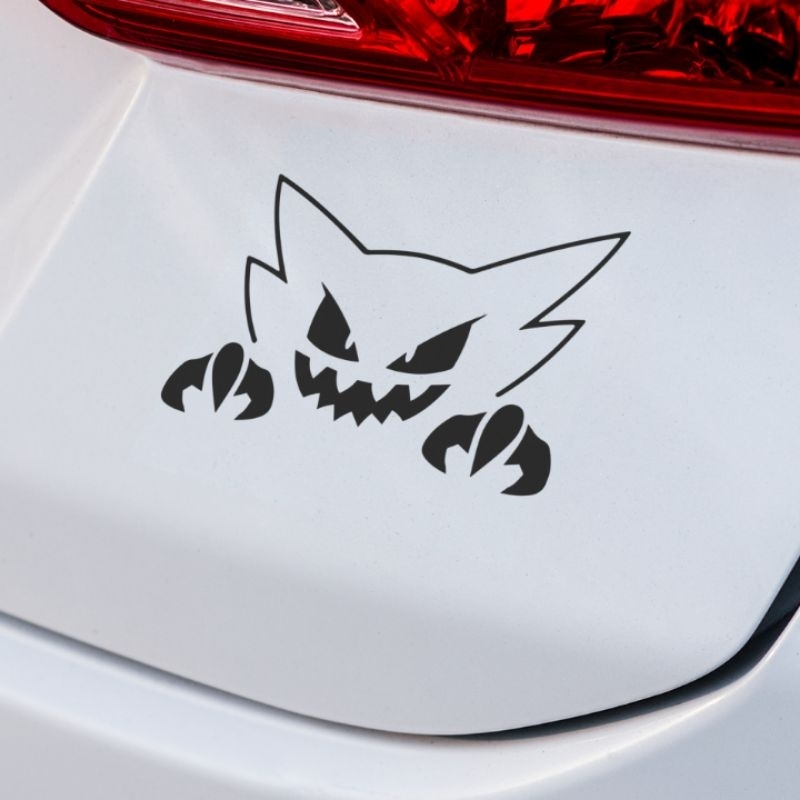 Pokemon Haunter Decal Stickers for Laptops, Cars, etc | Shopee Philippines