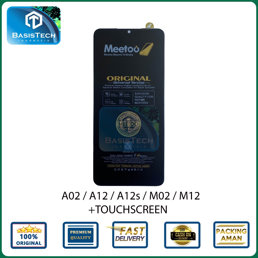 Lcd SAMSUNG A02 - A12 - A12s - M02 - M12 +OUSCHSCREEN - MEETOO ORIGINAL ...