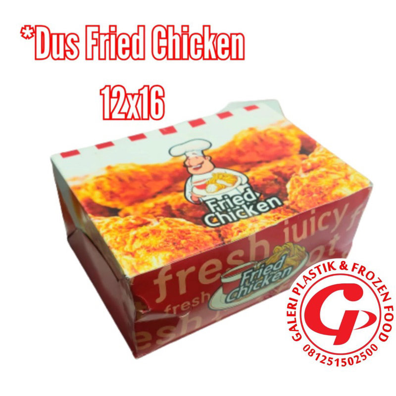 Fried Chicken Box ~ FROZEN FOOD PLASTIC GALLERY | Shopee Philippines