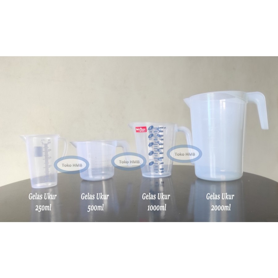 Scarlet Measuring Cup Plastic Measuring Cup 250mL 500mL Greenleaf ...
