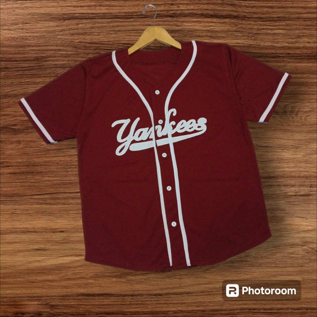 Maroon list YN unisex baseball jersey T-Shirt/premium baseball Shirt ...
