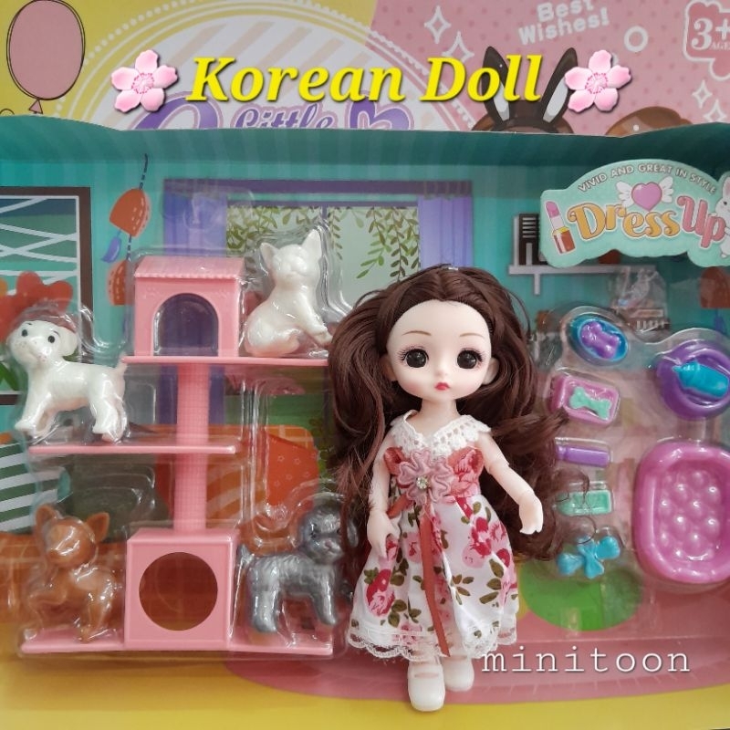 KOREAN DOLL Little Cute KOREAN DOLL for Children Hands and Feet Teluk ...