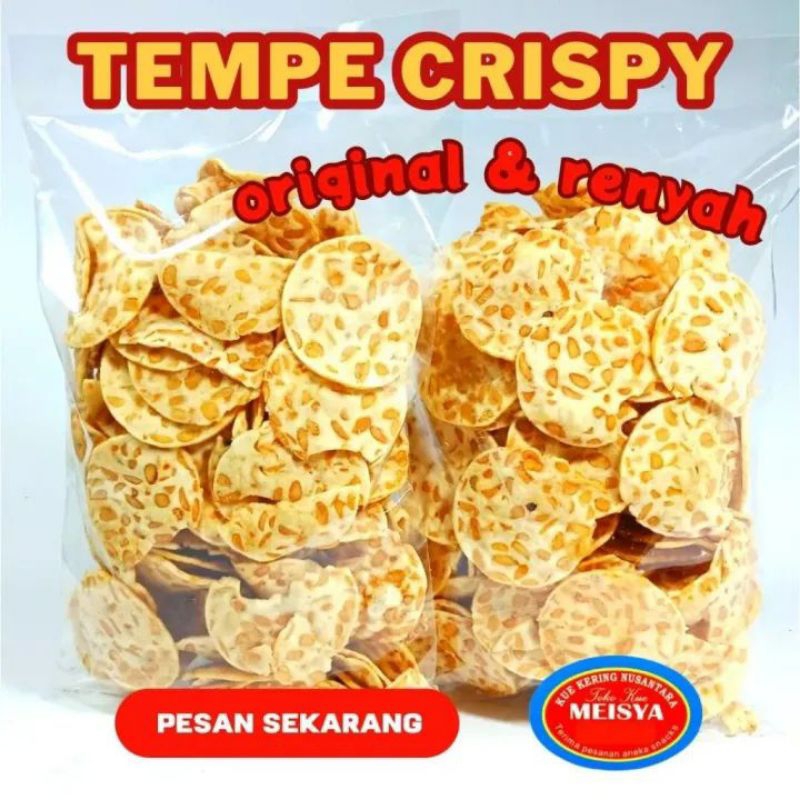 Sago tempeh chips crispy sago chips original 1kg + CARDBOARD PACKING ...