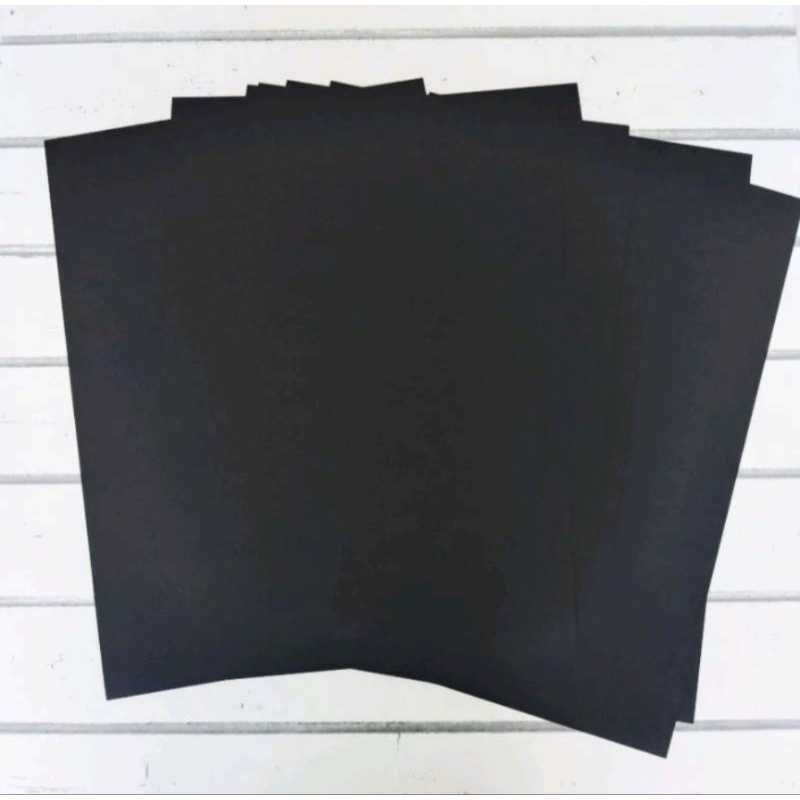 A4 size Black HVS Paper and Folio - A4 size HVS Black Paper | Shopee ...
