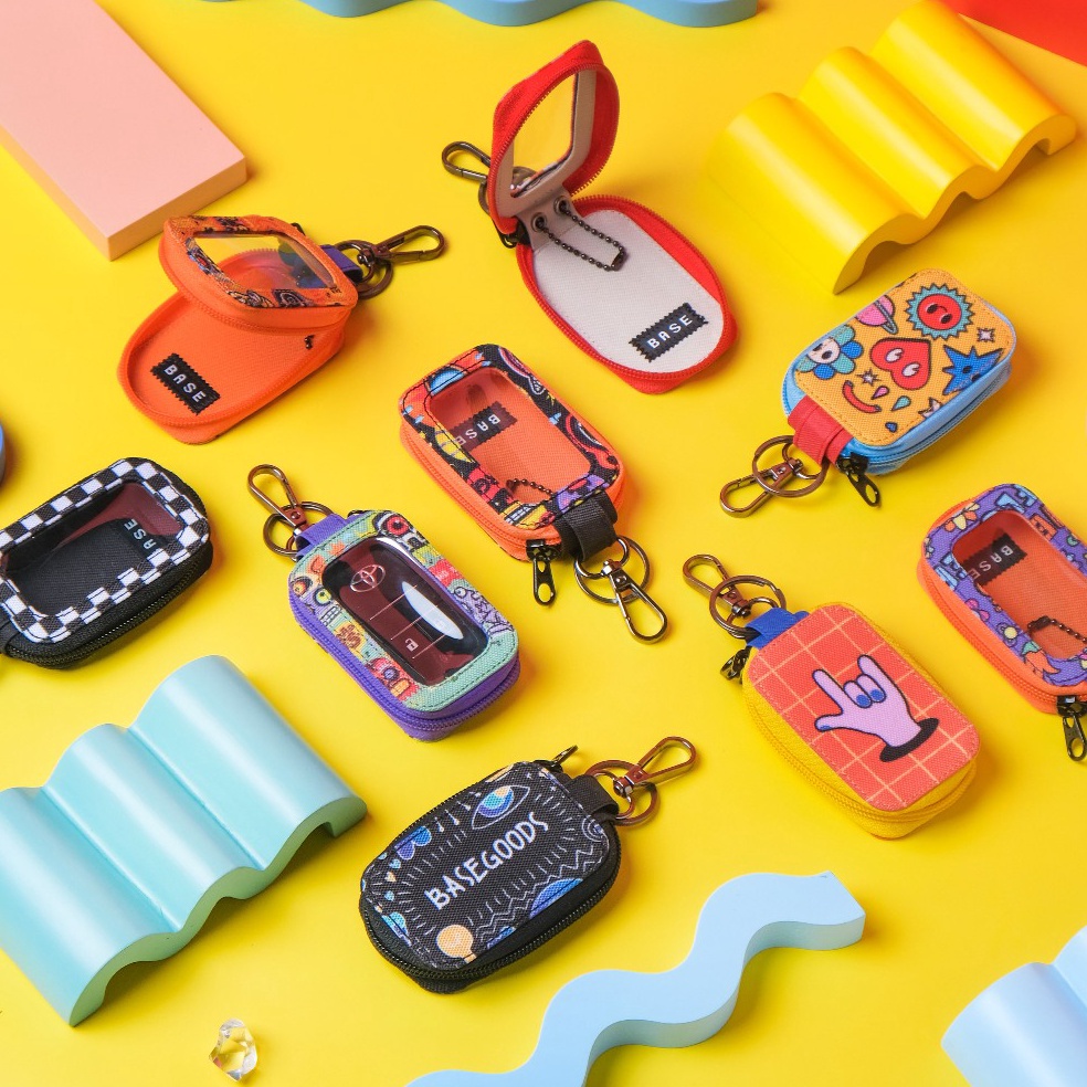 GANTUNGAN ART N55T Remote Wallet Keyless Motorcycle Car Keychain ...