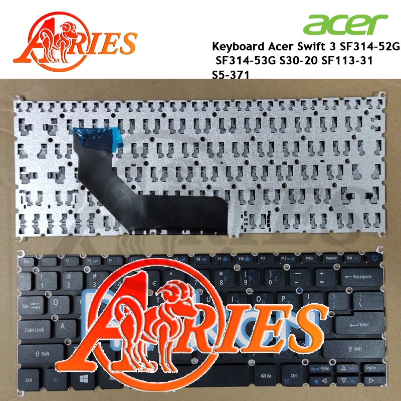 Acer Swift 3 SF314-52G SF314-53G S30-20 SF113-31 S5-371 Laptop Keyboard ...
