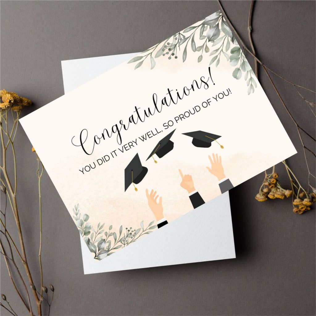 (25 Pcs) Happy Graduation Card / Happy Graduation / Graduation Greeting ...