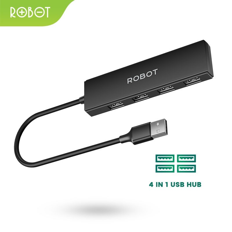 Robot H130-80 4 Ports USB HUB 80cm Portable Multi Function | Shopee ...