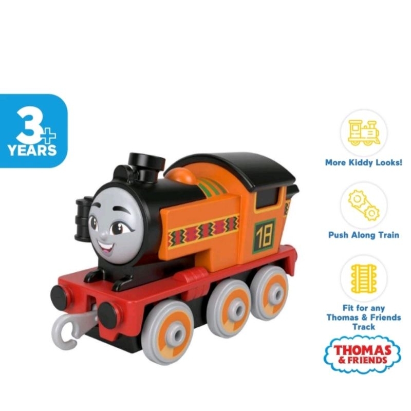 NEW LOOK Thomas & Friends Metal Engine (Nia) - Children's Train Toy ...