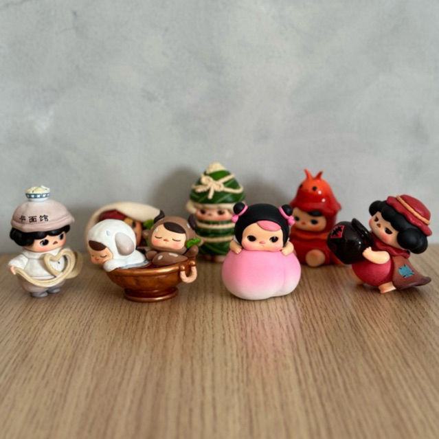 Popmart (SELECTED) and RANDOM BLiNDBOX POP MART PUCKY FEAST Dimsum full ...