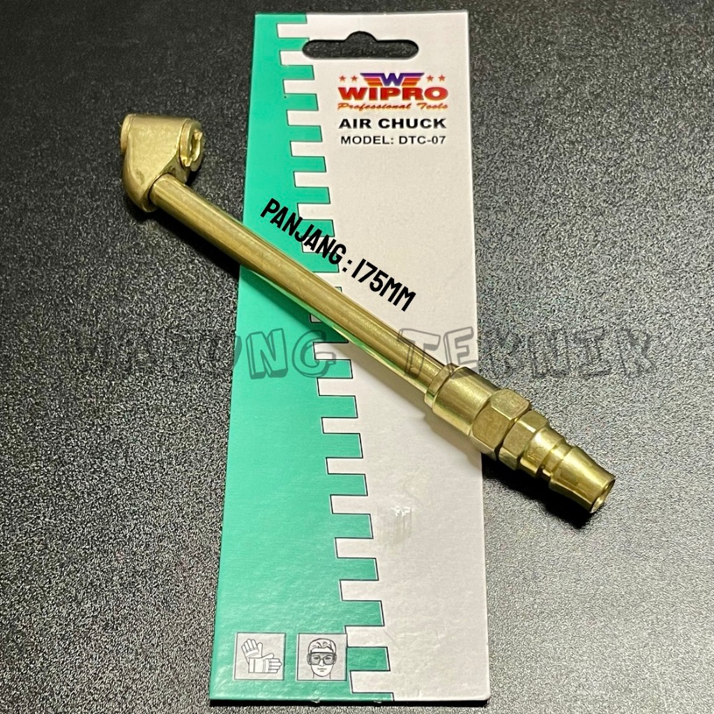 WIPRO DTC-07 AIR CHUCK DUAL HEAD 175 MM WITH QUICK COUPLING - WIPRO AIR ...