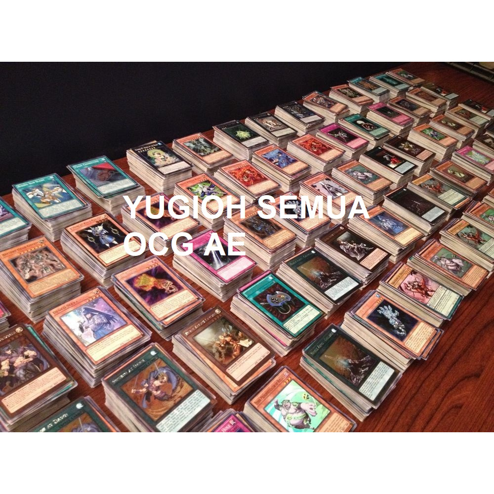 Yugioh OCG AE single bulk COMMON no duplicate random original card (READ DESCRIPTION) | Shopee ...