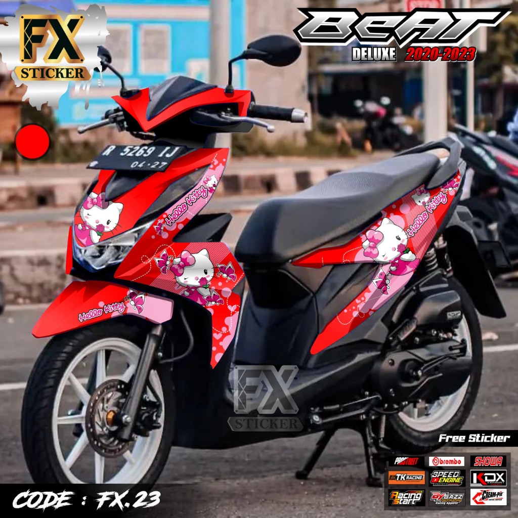 Newest Decal Sticker Honda Beat Street 2020 2021 2022 Fullbody ...
