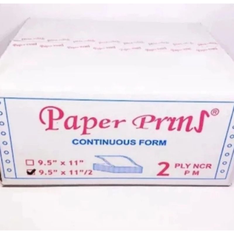 Continuous From 2 Ply A4 Full Paper | Shopee Philippines