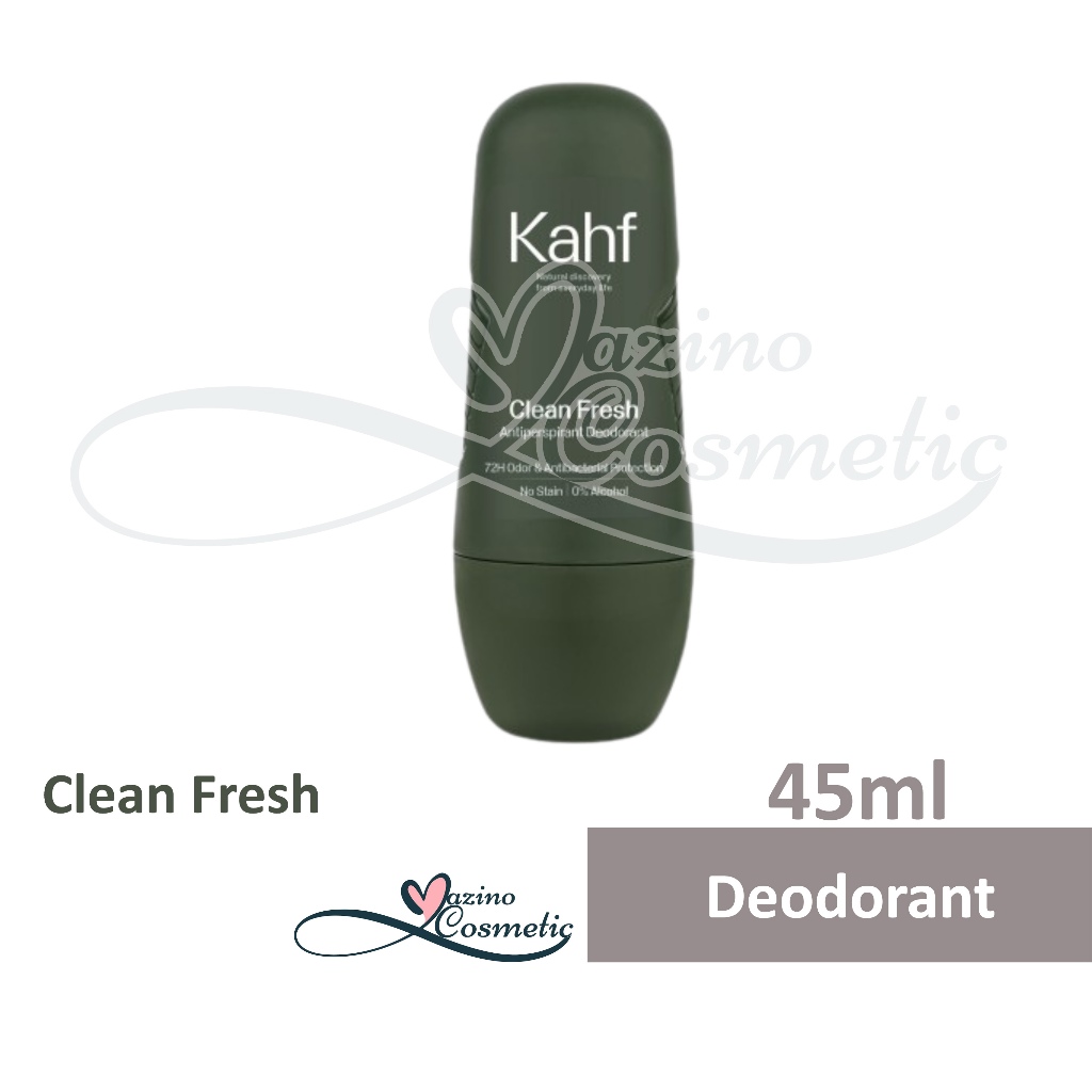 Kahf Antiperspirant Deodorant Roll On Clean Fresh 45ml | Shopee Philippines