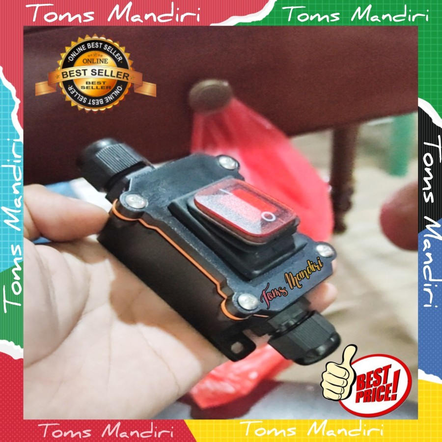 Waterproof Switch On Off Rainproof Outdoor Box 30A | Shopee Philippines