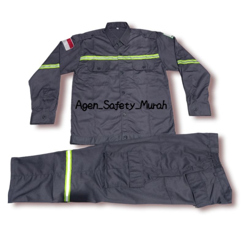 Shirt and trousers, one set of safety katelpak wearpack workshop ...