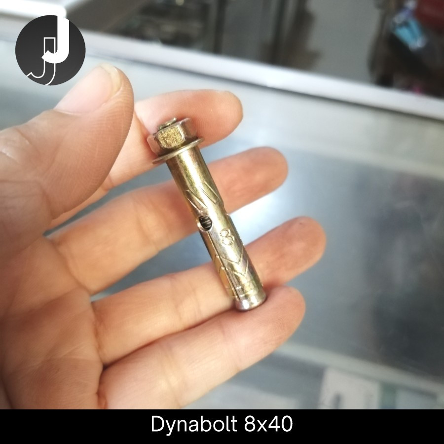 Dynabolt Bolt 8 x 40 Retail 1 pcs Dinabolt Dyna Bolt Dyna Bolt Concrete ...