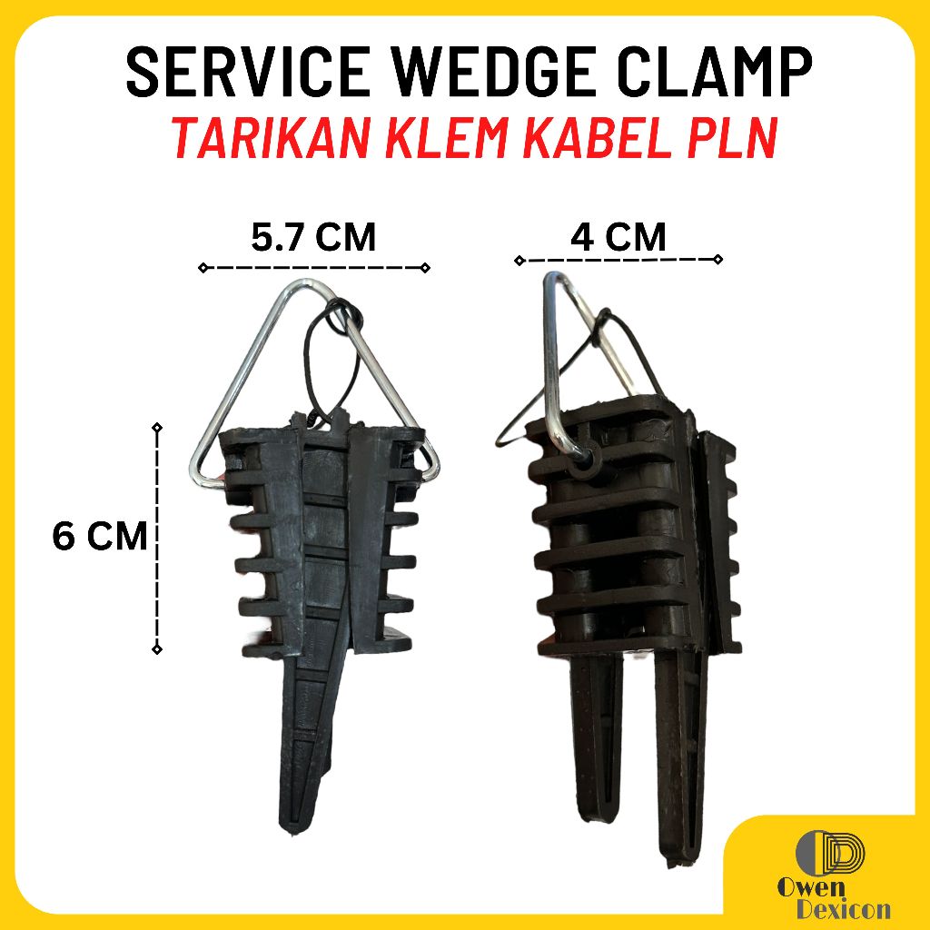 HITAM Service WEDGE CLAMP PLN Cable Pull/TWISTED Pull CLAMP/SR TWIST ...