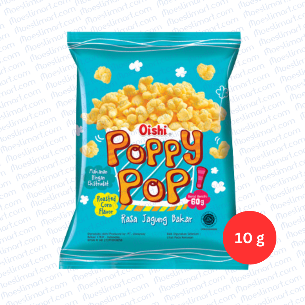Oishi Poppy Pop Grilled Corn 10g | Shopee Philippines