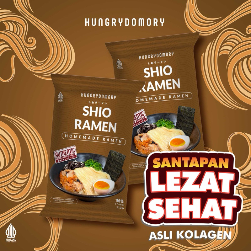 Instant Ramen | Shio Ramen | Collagen Halal Ramen Noodles | Japanese ...