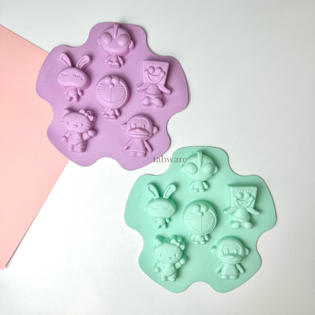 Cake Mold/Pudding/Jelly/Agar silicon/doraemon Cartoon silicon Mold ...