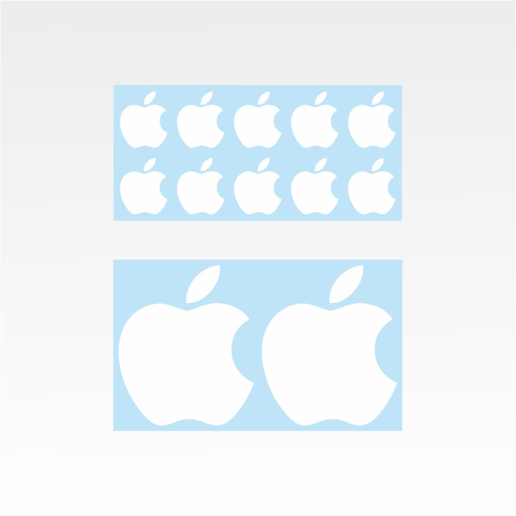 Apple Iphone Ipad Logo Sticker | Shopee Philippines