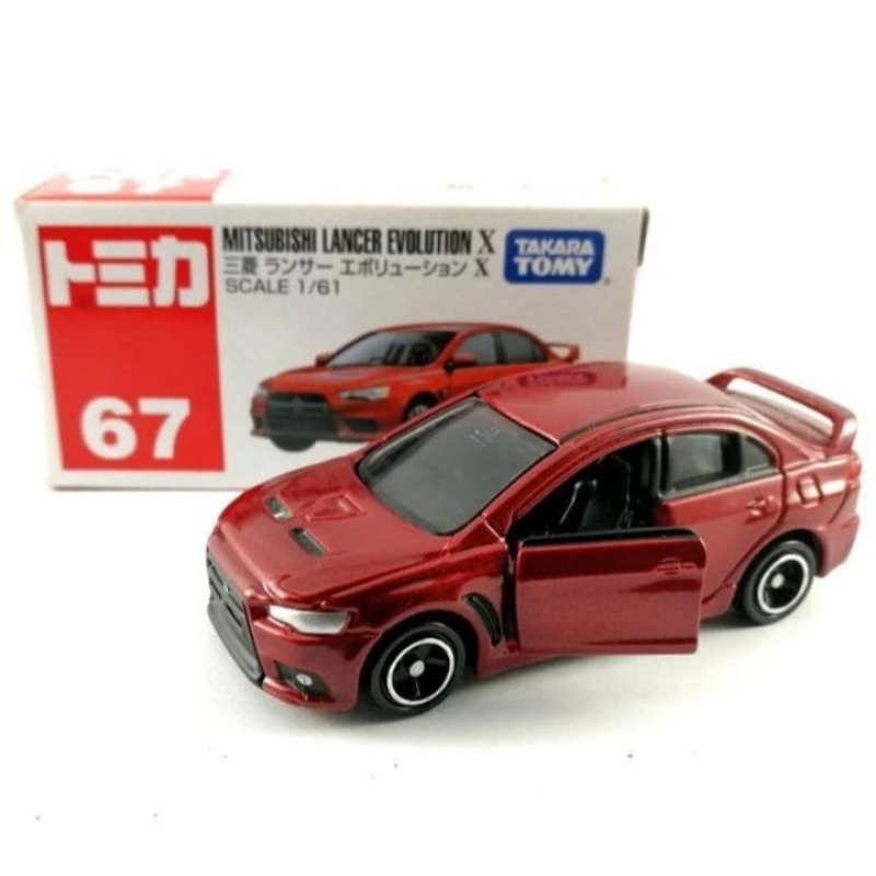 Tomica Mitsubishi Lancer Evo X | Shopee Philippines