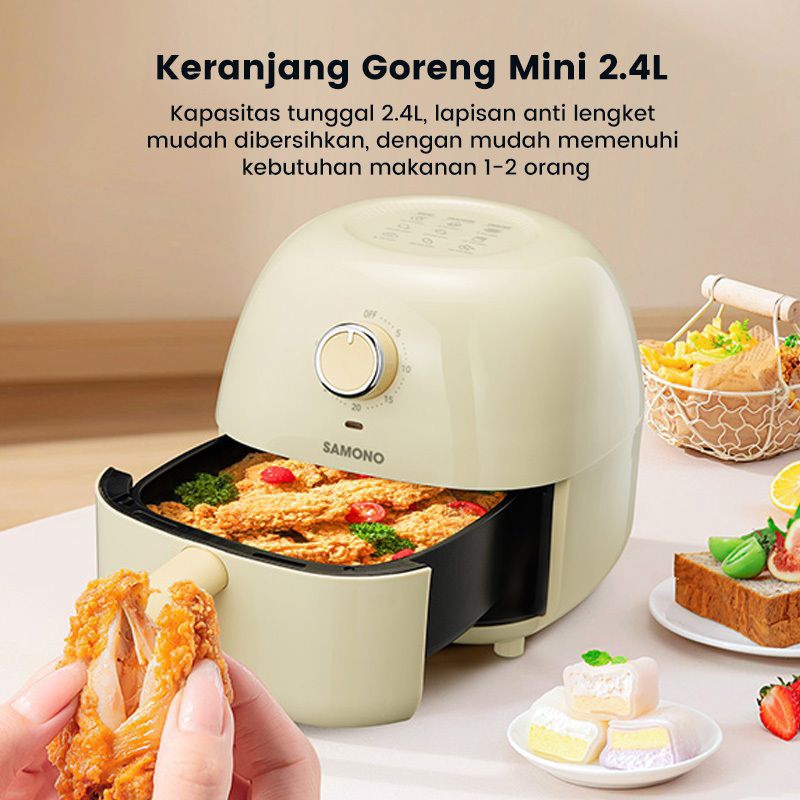 MESIN Air FRYER LOW WATT HEALTHY FRYING MACHINE WITHOUT OIL | Shopee ...