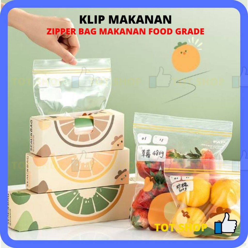 FOOD Grade Plastic Zipper Bag, Good Model, Clear Zipper Bag, Leak-Proof ...