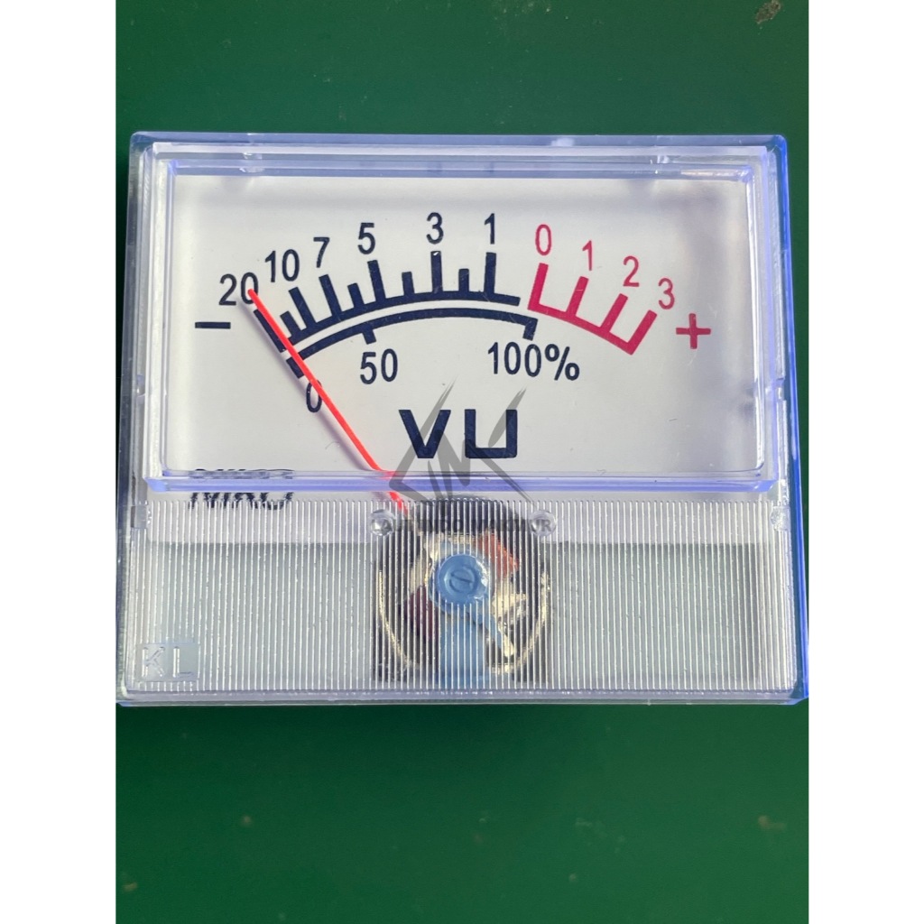 Vu DC ANALOG Large VU DC Large VU METER 5.5 x 4.5 cm 55x45 mm | Shopee ...