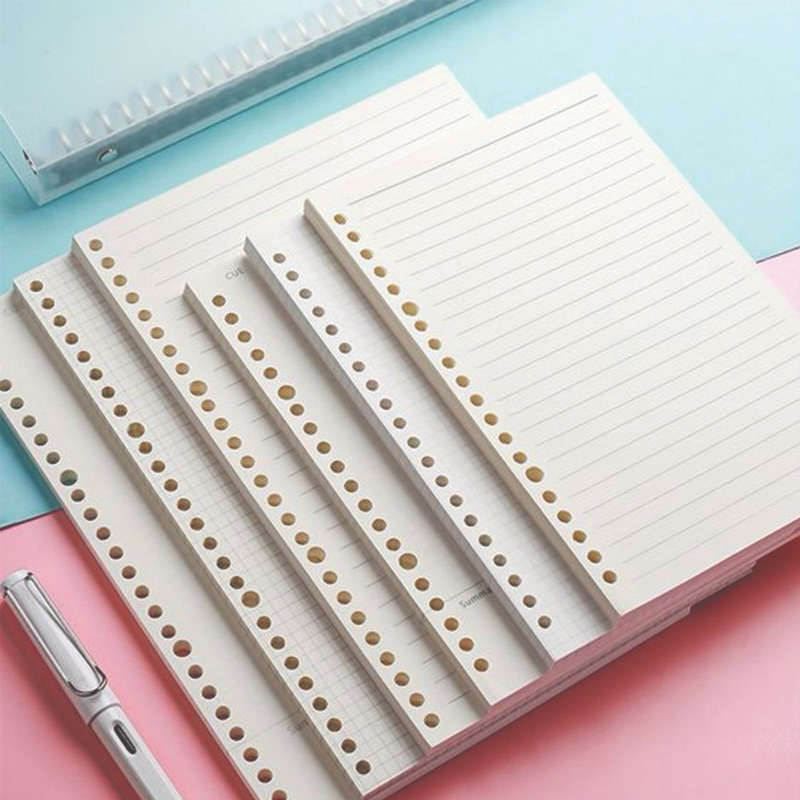 Loose Leaf A5, B5 A4 File Paper with Binder contents, 20Holes A5, 26 ...