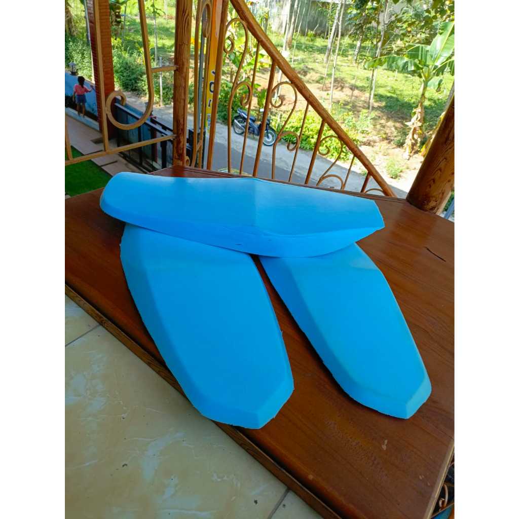 Anti-slip foam - upholstery sponge sheet - sponge sheet - blue foam ...