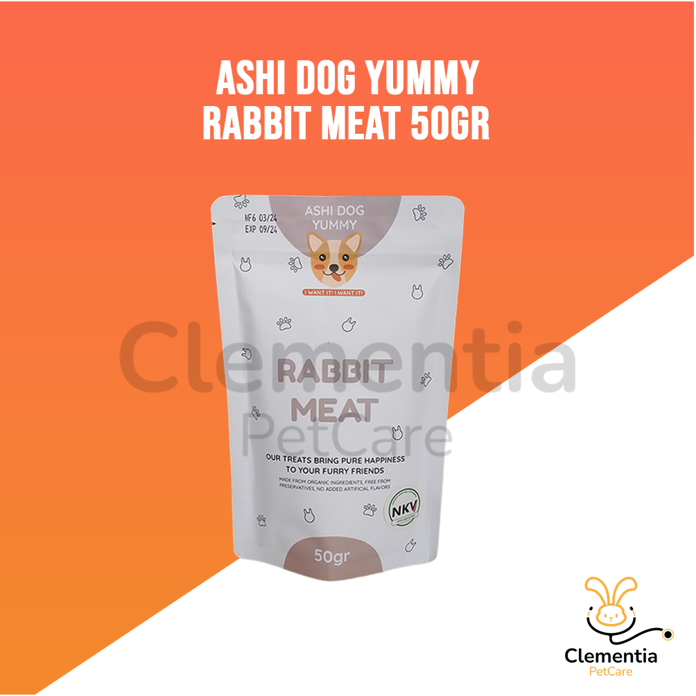 Ashi Dog Rabbit Meat - Dog Snack - 50 gr | Shopee Philippines