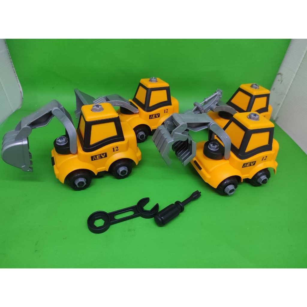 Toy Car Truck contains 4 DIY Asembly Truck + BP 8091 Bolt and ...