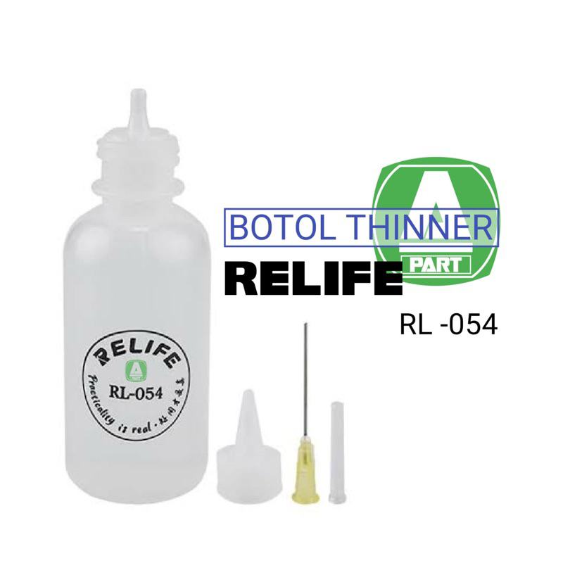 NEEDLE THINNER BOTTLE - SIONGKA RELIFE RL-054 LIQUID BOTTLE | Shopee Philippines
