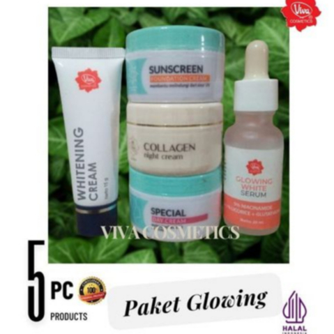 Nusae Laris Viva Glowing economical package 5pcs / Viva anti-spot set ...