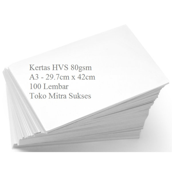 Hvs 80GSM A3 and A3+ paper contains 100 sheets | Shopee Philippines