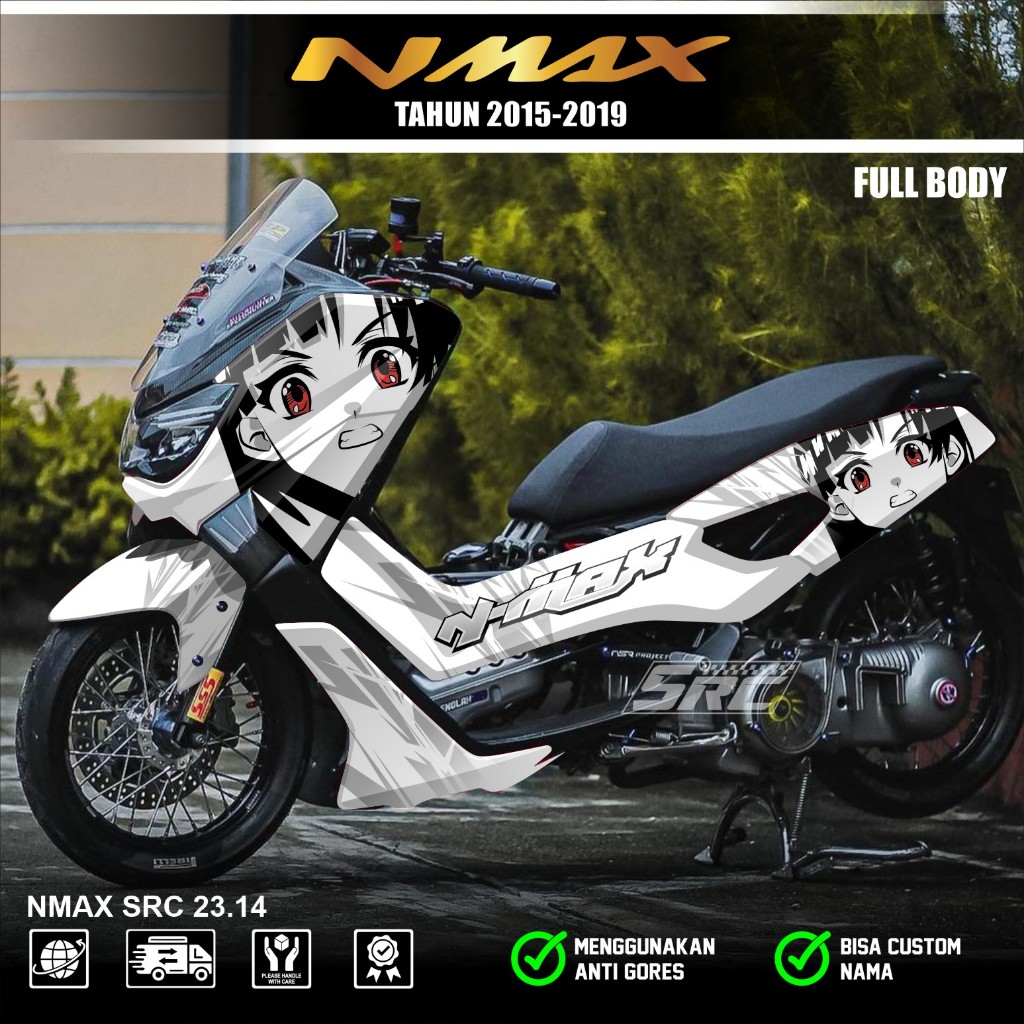 Full Body Decal Sticker Yamaha Nmax Old Old 2015 2016 2017 2018 2019 ...