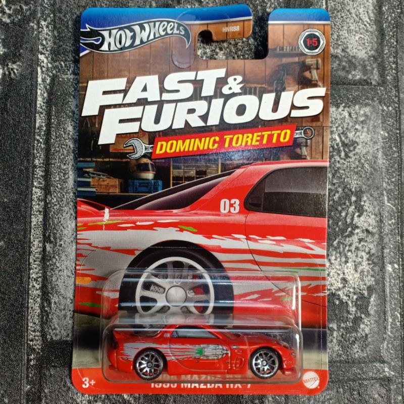 Hot Wheels Mazda RX 7 Fast Furious Dominic Toretto Original SNI ...